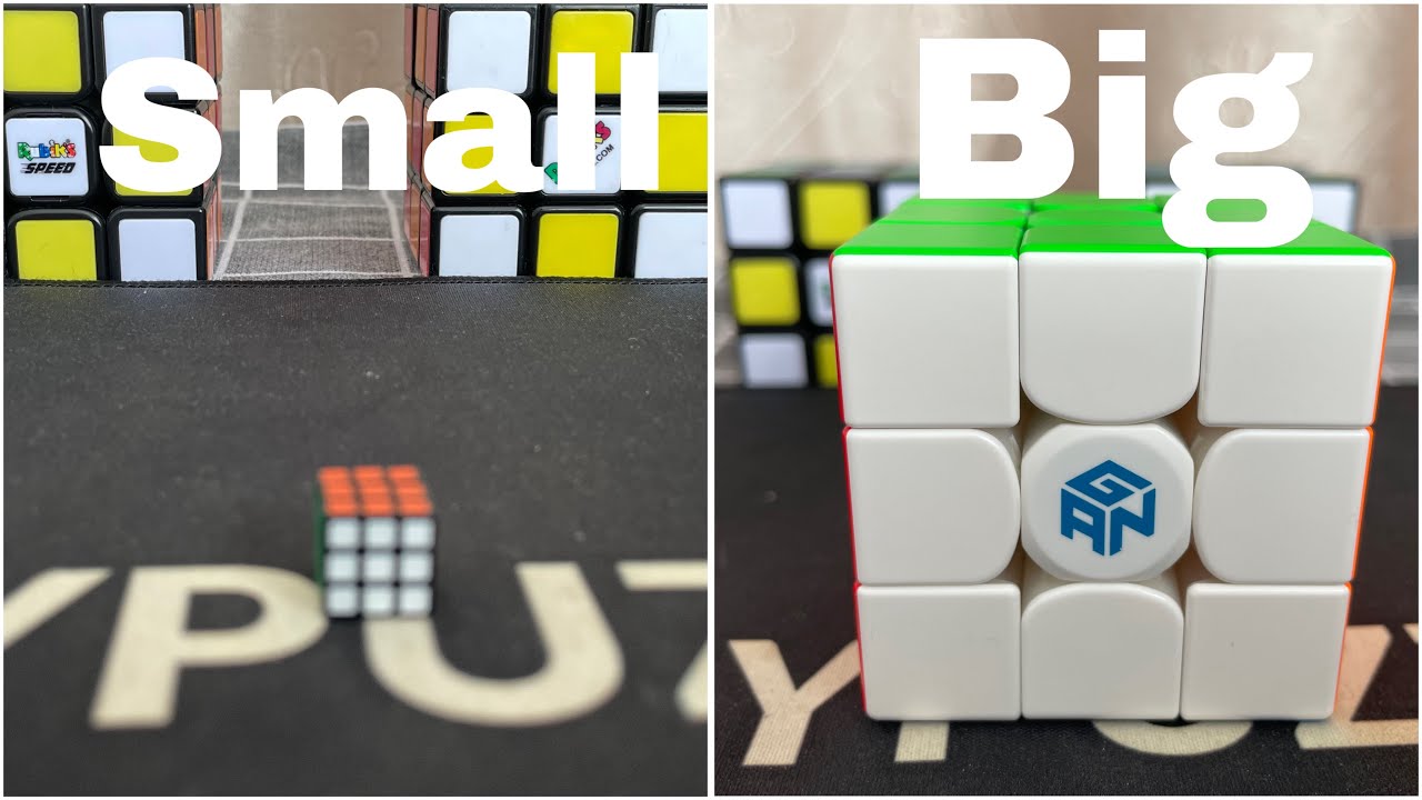 Small vs Big Rubik’s cube - YouTube