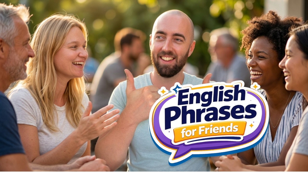 PV 10: Phrasal Verbs for Friends Vocabulary | Natural English for Daily ...