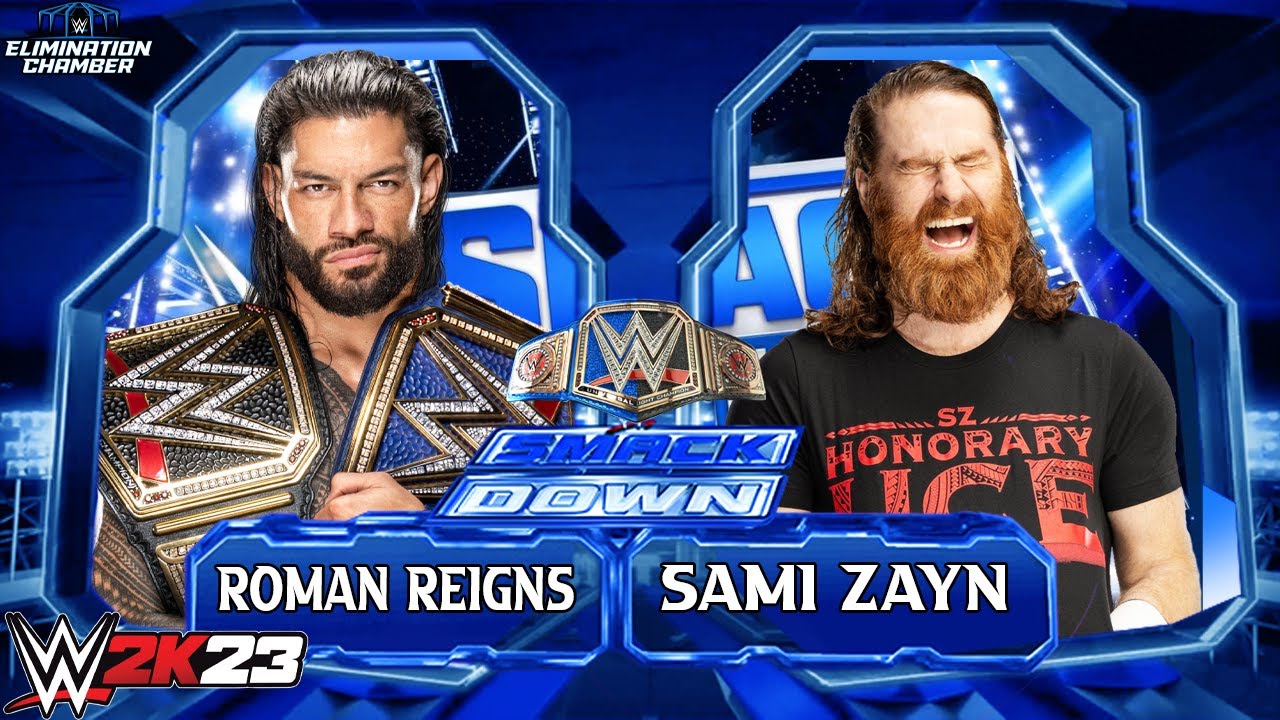 Full Match Roman Reigns Vs Sami Zayn Wwe Undisputed Championship