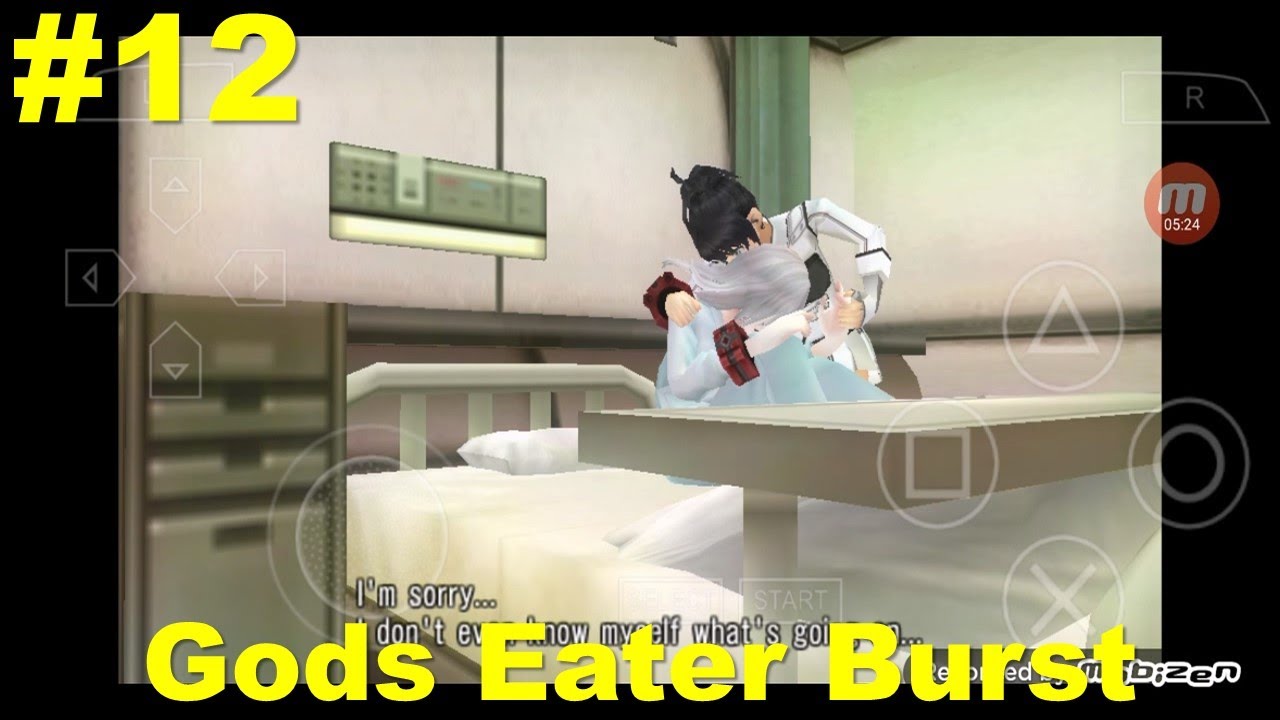 Gods Eater Burst Gameplay on PSP in English #12 ㅡ Red Antares, Alisa ...