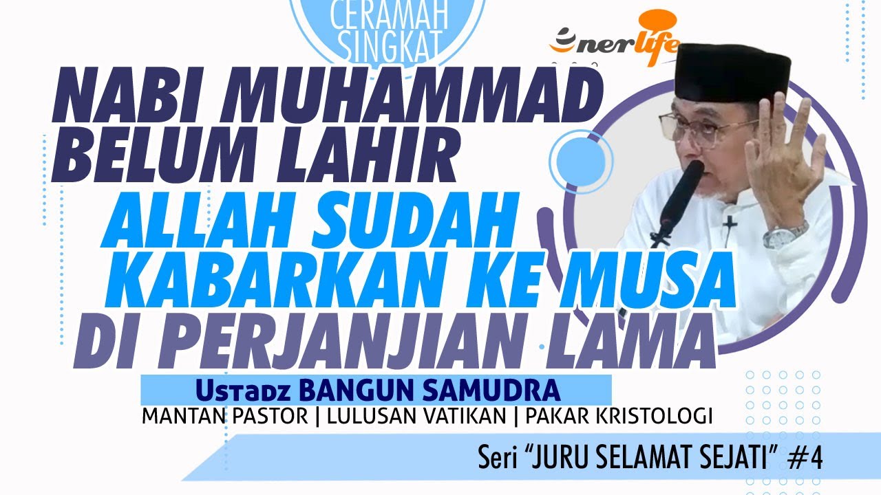 Nabi Muhammad Belum Lahir SUDAH DIKABARKAN ALLAH KE MUSA di Perjanjian ...