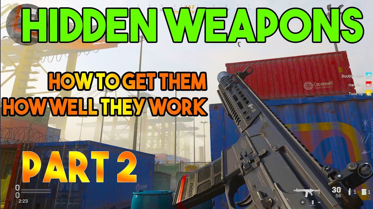 MODERN WARFARE - How to Create SECRET Hidden Weapons with Gunsmith PART ...