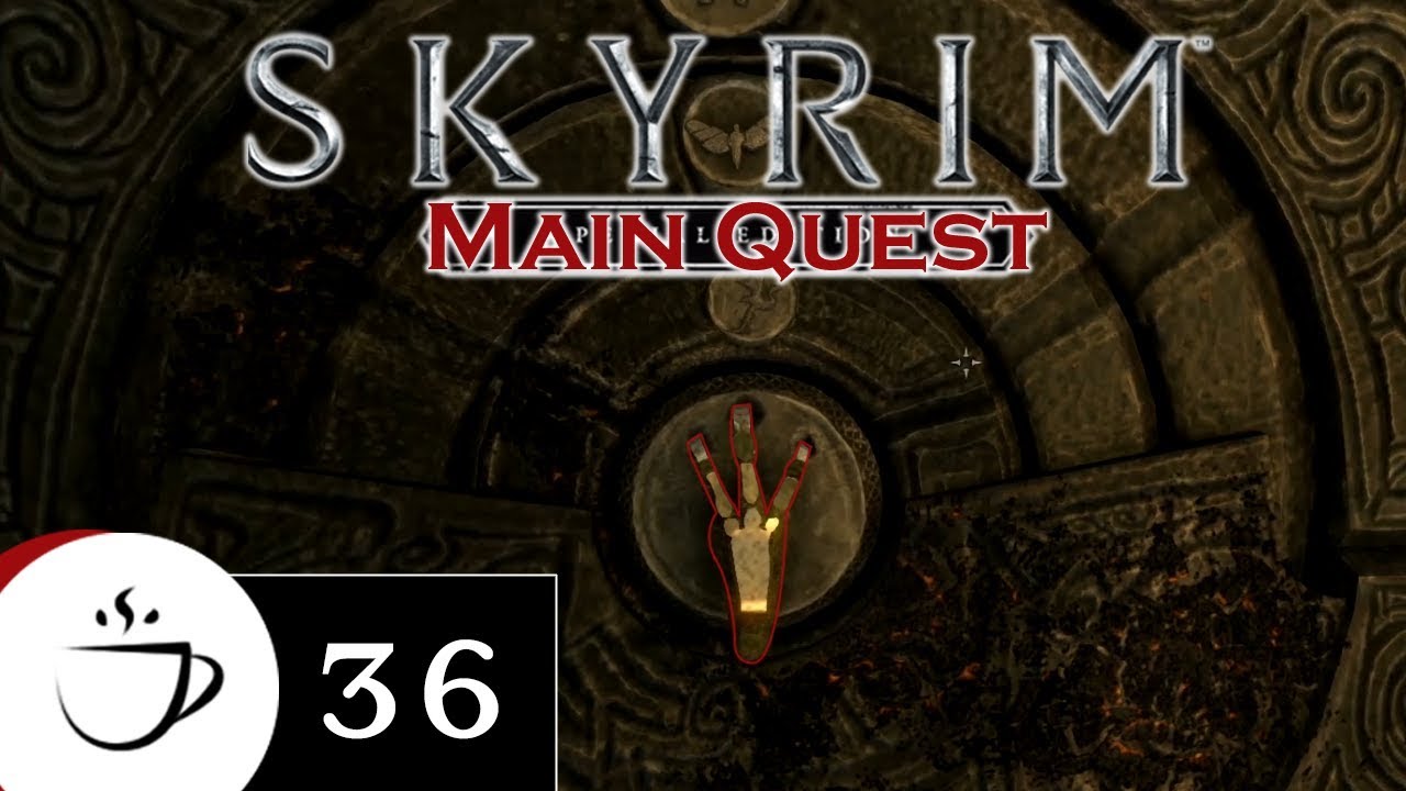 Skyrim SE, Main Quest - 36 - Storm Call - YouTube