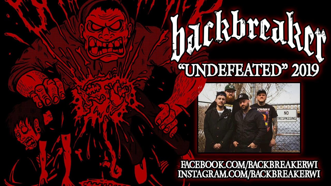 BACKBREAKER, "Undefeated" 2019 NEW SONG! - YouTube