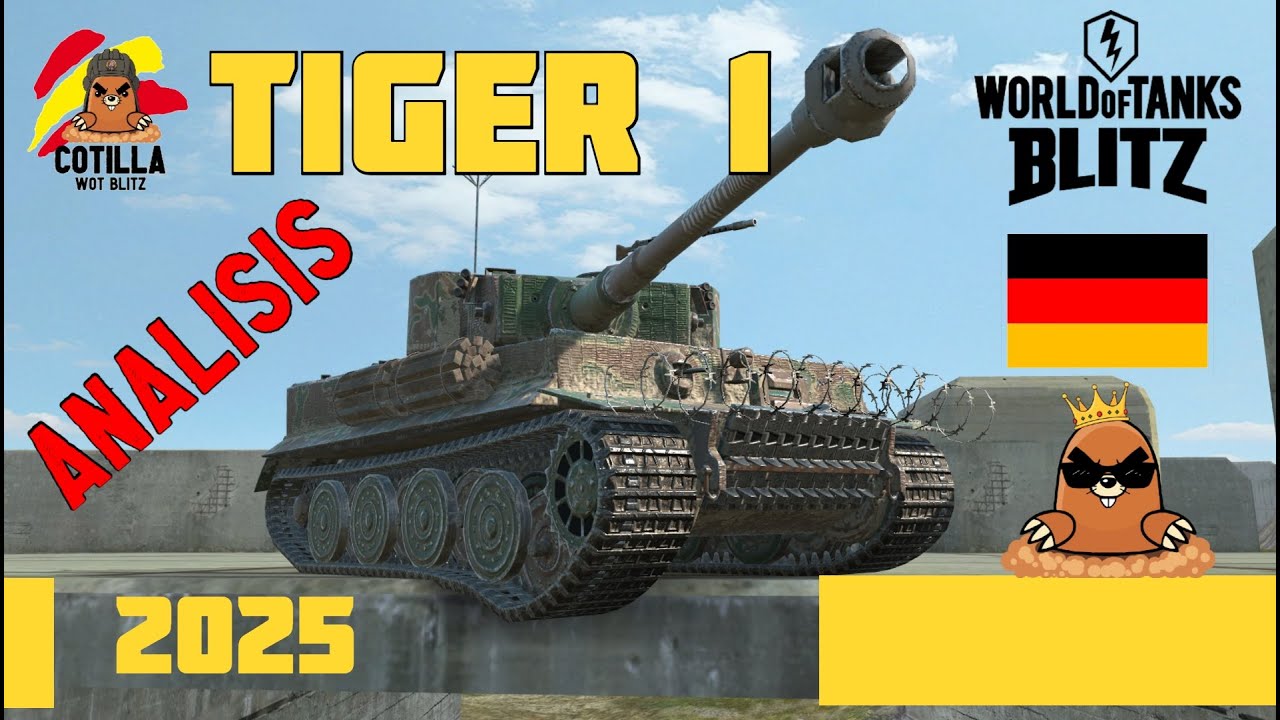 Guía de tanque Tiger 1 World of Tanks Blitz en Español | Reseña de ...