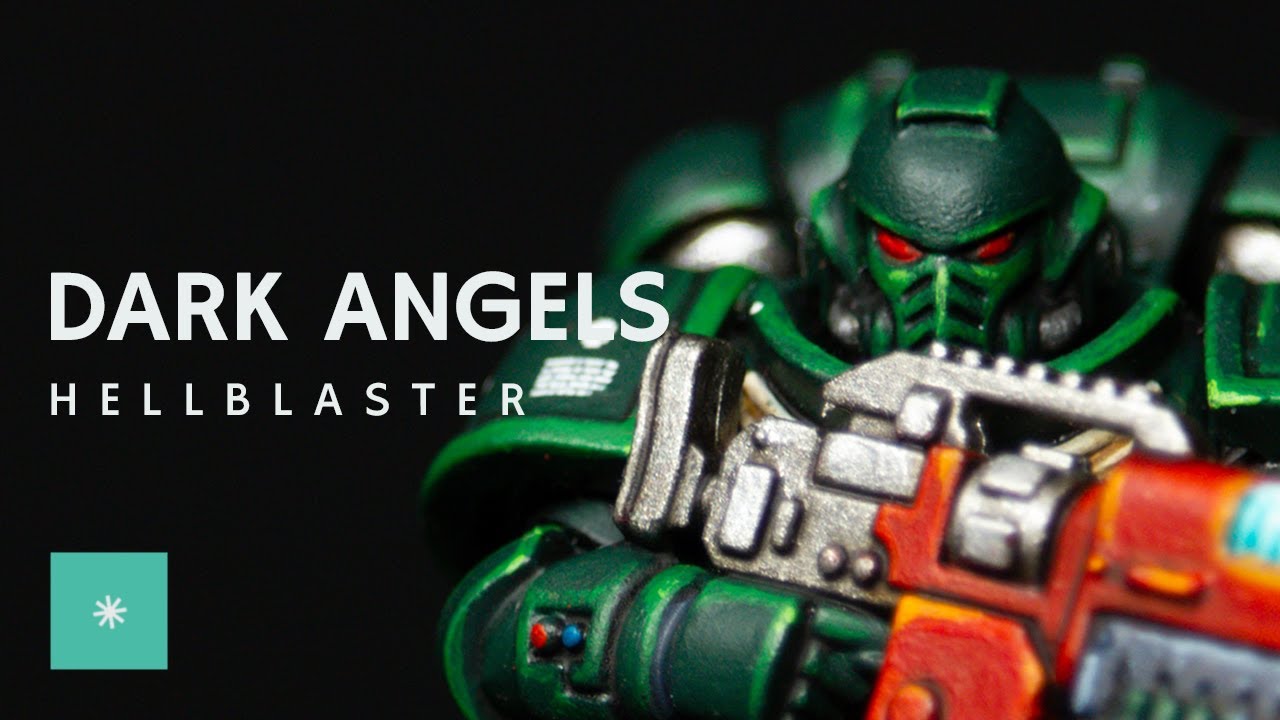 Dark Angels Primaris Hellblaster | Color Schemes - YouTube
