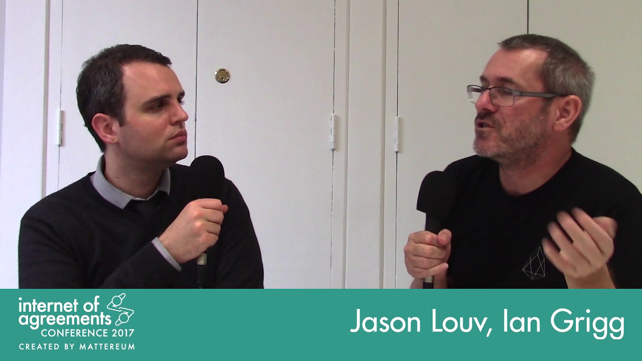 Interview with Ian Grigg - Internet of Agreements - YouTube