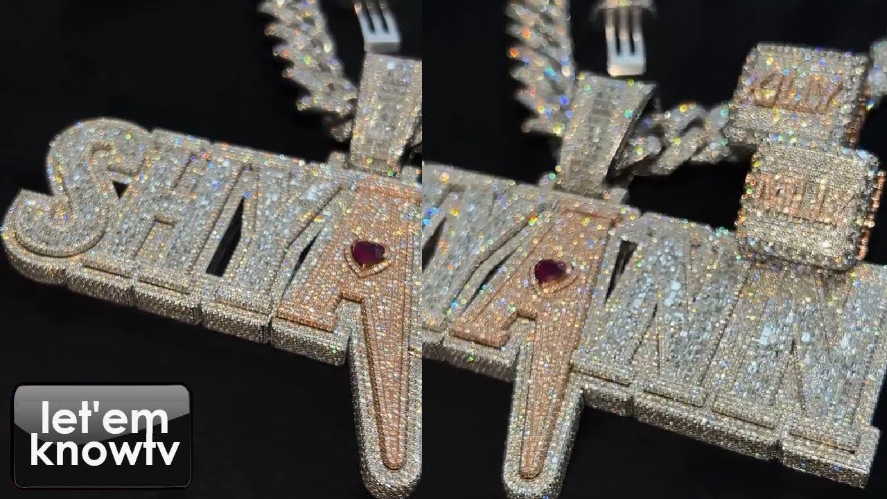 UK Rapper Russ Millions New Diamond Chain From The Kettle Kids Is Just ...