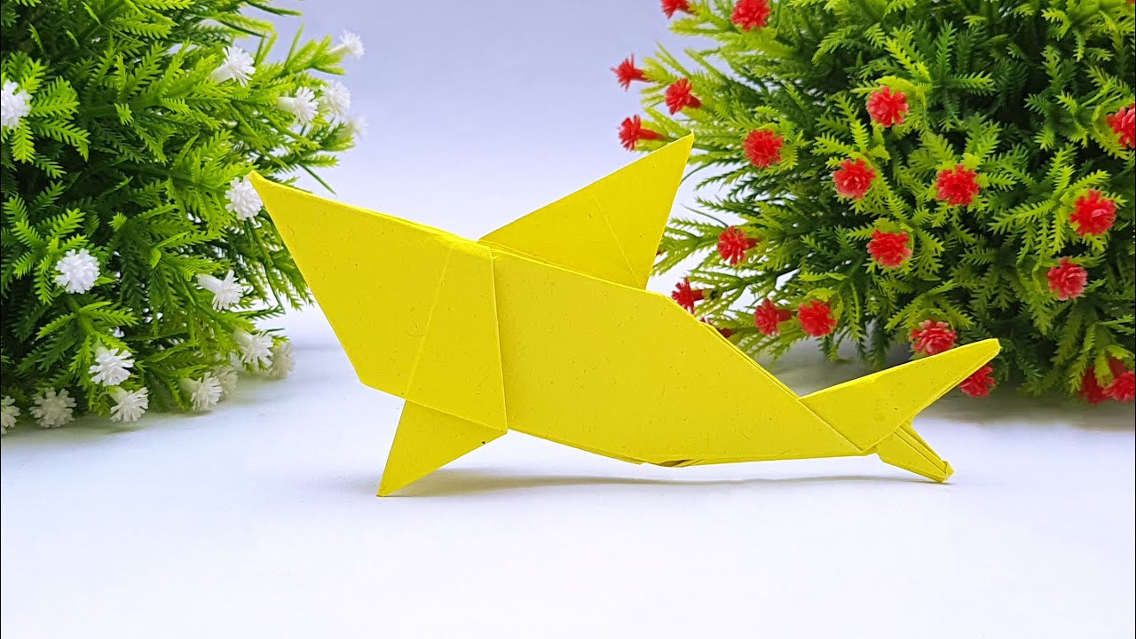 Cool Origami Shark | How To Make Paper Shark Puppet Toy | Origami Baby ...
