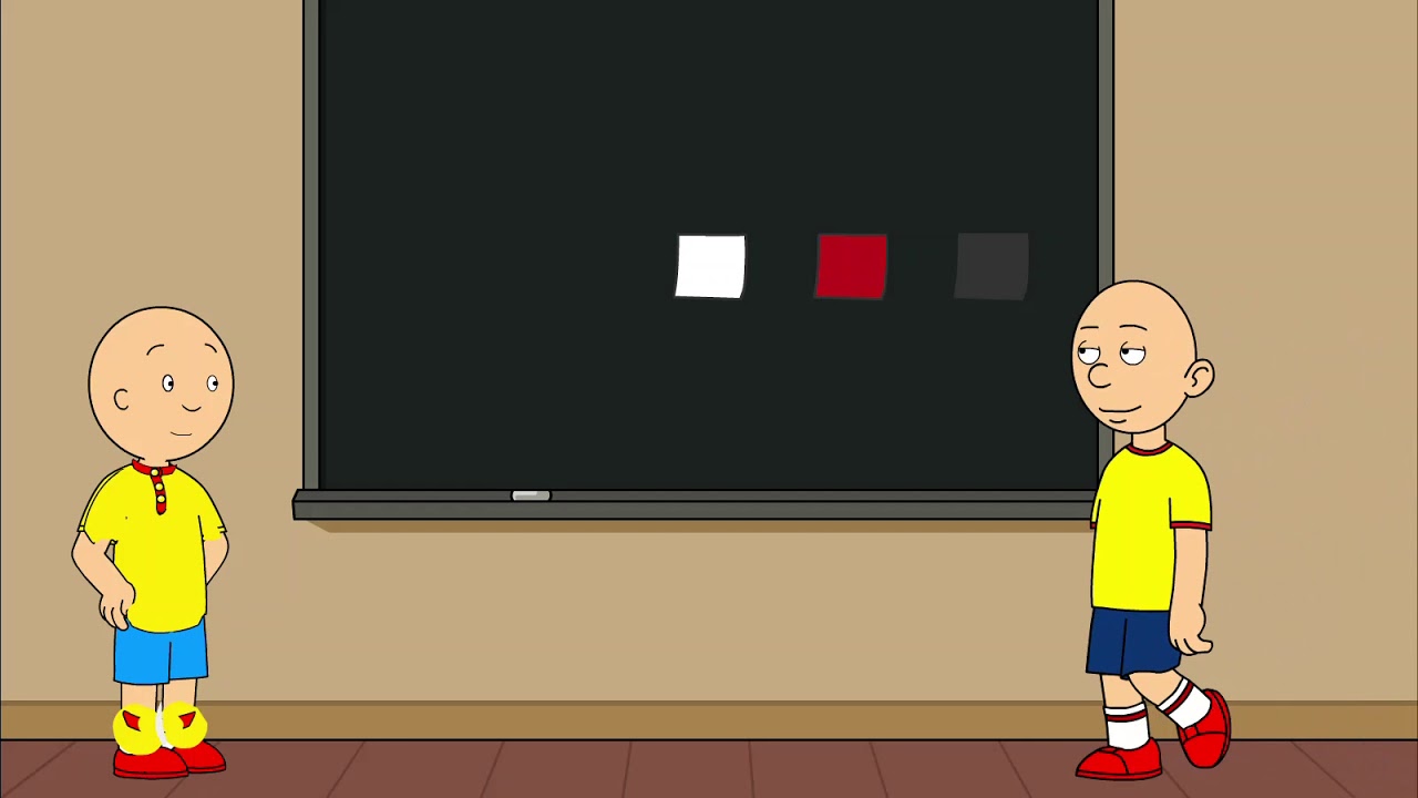 Caillou Card Day - YouTube