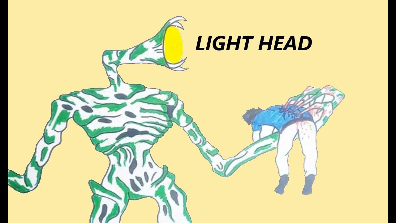 Asal usul monster light head ( monster berkepala lampu) || cerita ...
