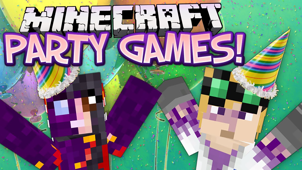 MINECRAFT PARTY GAMES! - I'm the Best Around! - YouTube