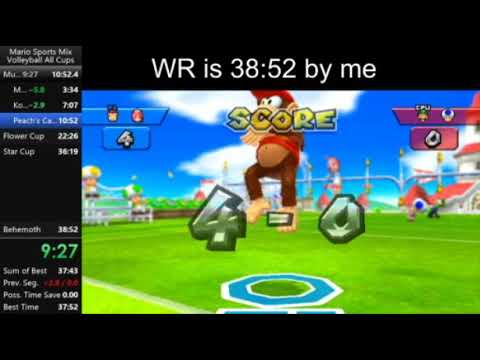 MSM Volleyball All Cups (2v2, Normal) Speedrun in 38:43 WR - YouTube