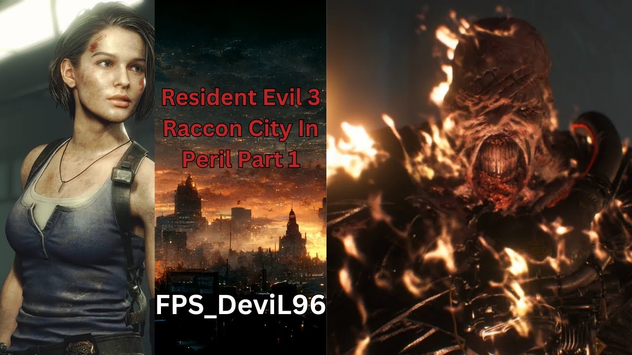 Resident Evil 3 - Racoon City in peril part one - YouTube