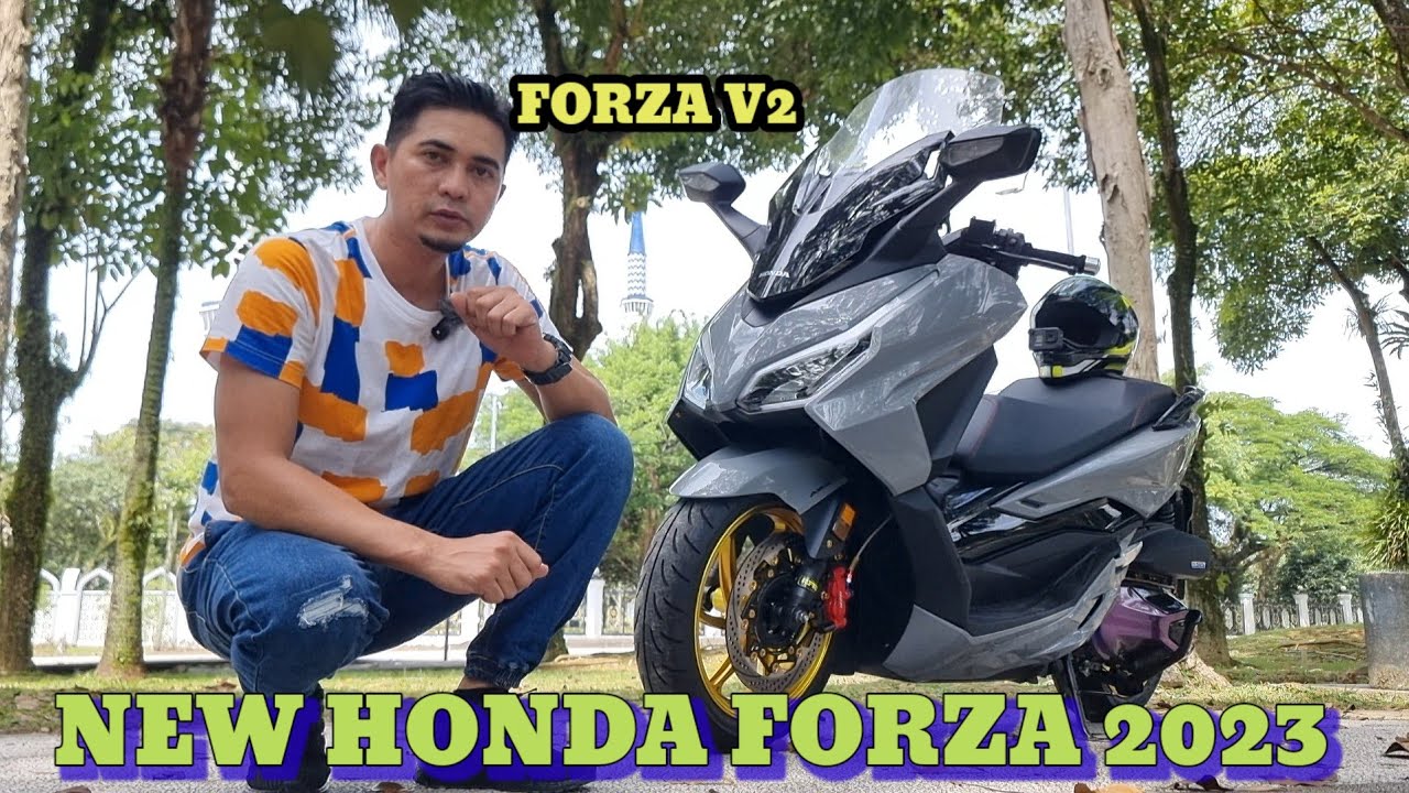 NEW HONDA FORZA V2 2023 - YouTube