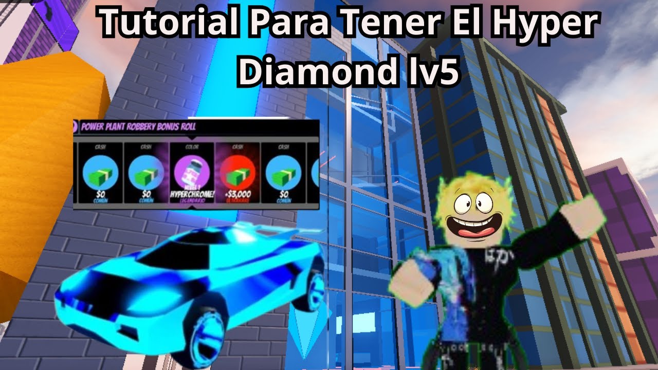 Como Tener El Hyper Diamond Lv5 Facil Y Rapido En JAILBREAK - YouTube