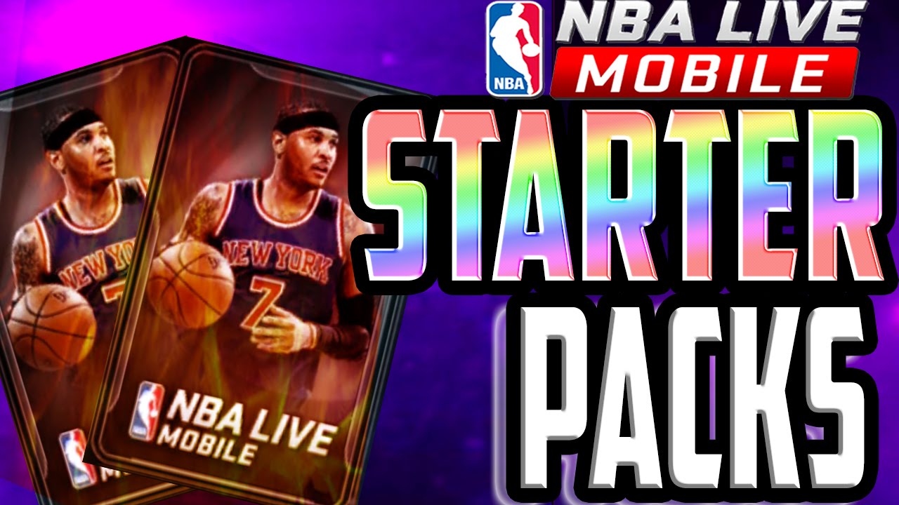 40 NBA Live Mobile Starter Packs! Double Golds, Impacts, and More ...