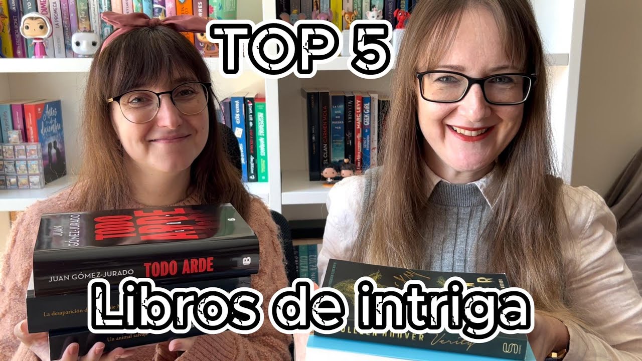 TOP 5: Libros de Intriga - YouTube
