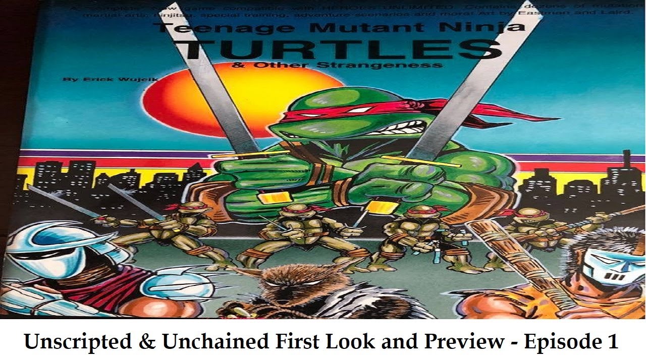 Teenage Mutant Ninja Turtles RPG (1985) First Look Episode 1 - YouTube