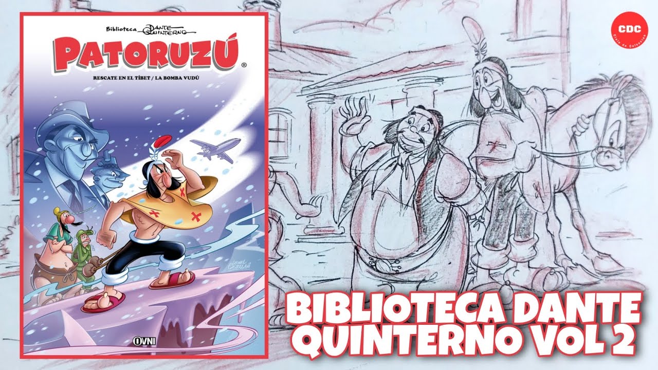 Biblioteca Dante Quinterno vol 02 - Patoruzú 01 - Ovni Press - YouTube