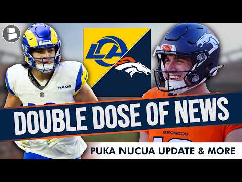 Denver Broncos Get A DOUBLE DOSE Of News That Impacts SNF vs. Rams!