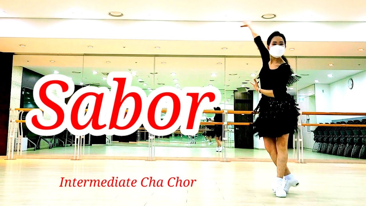 Sabor 사보르/ Intermediate Cha Cha/KLSF 대한생활체육연합회 SH_Linedance - YouTube