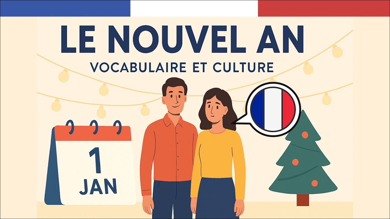 Learn French with a New Year Conversation 🎉| French Listening ...