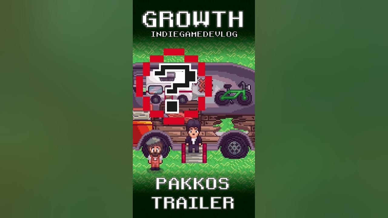 Growth Daily Gamedevlog 55 Pakkos Trailer Gamedev Devlog Godot4 Indiegame Gaming
