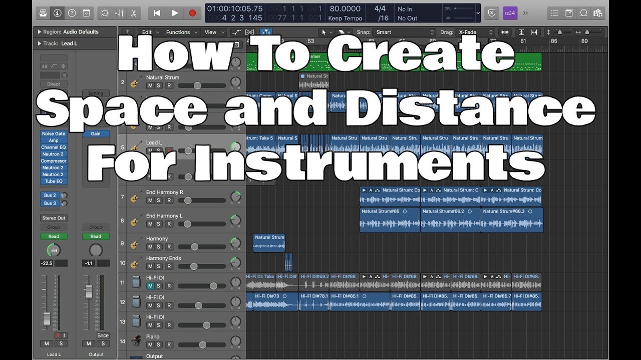 How To Create Space and Distance For Instruments - YouTube