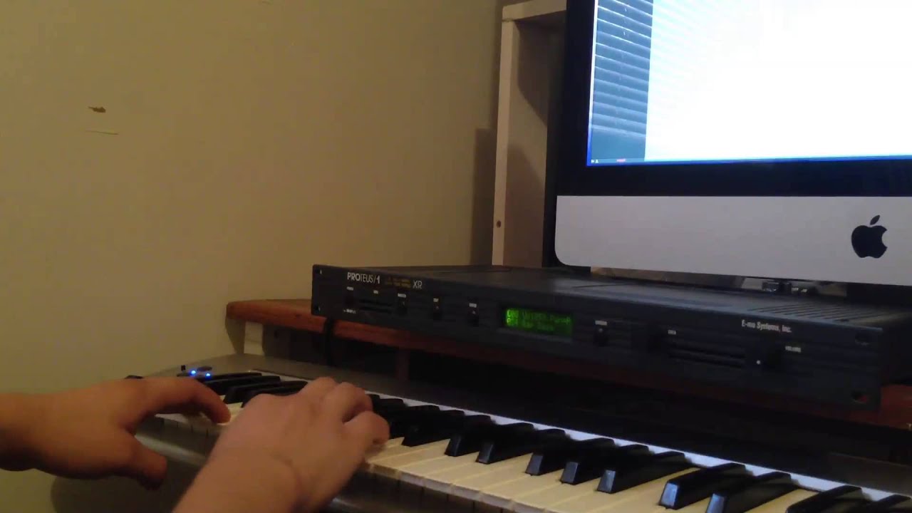 Proteus 1XR Rack 16 bit multi-timbral digital sound module by e-mu ...