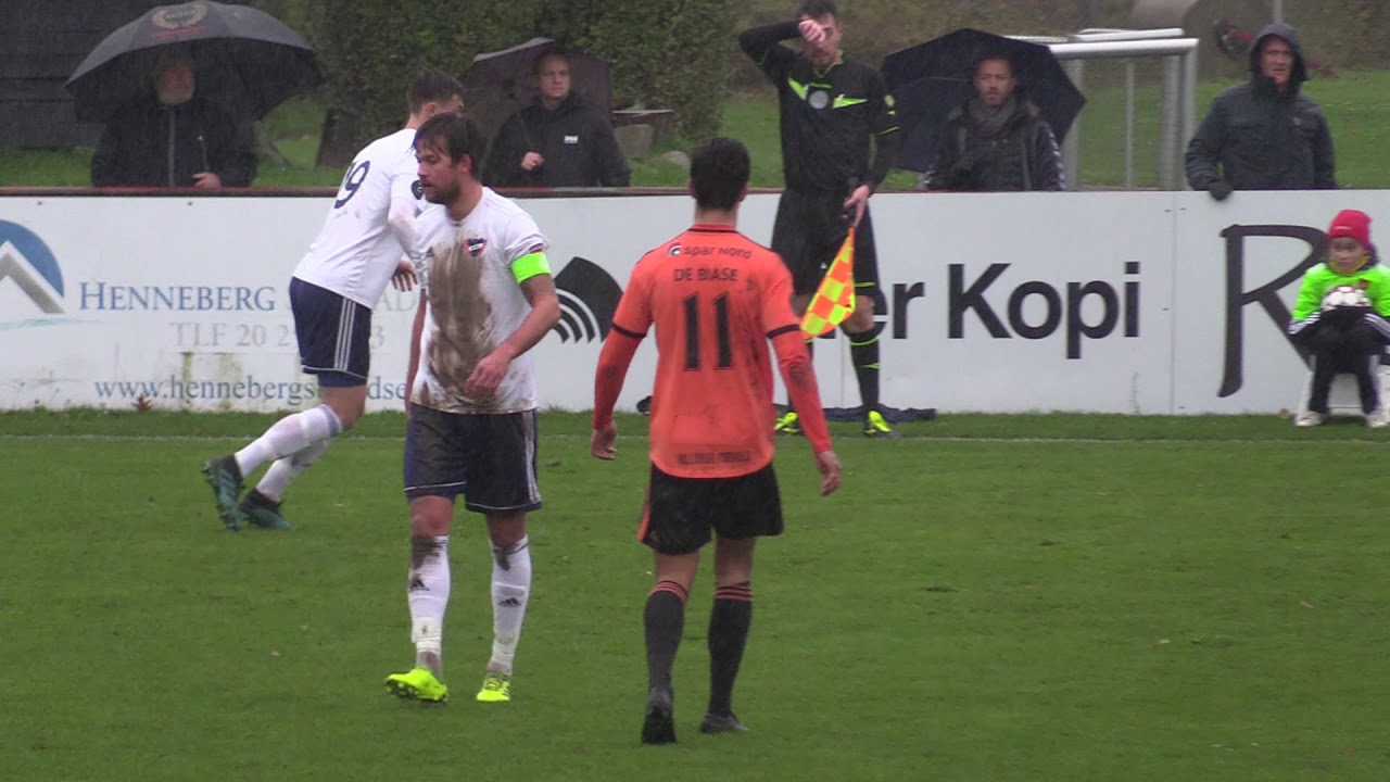 Hillerød Fodbold mod B93 - YouTube