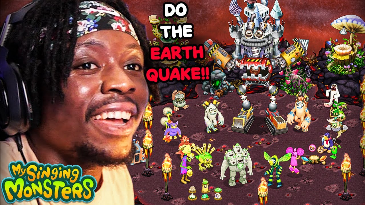 I did the EarthQuake in My Singing Monsters.. - YouTube