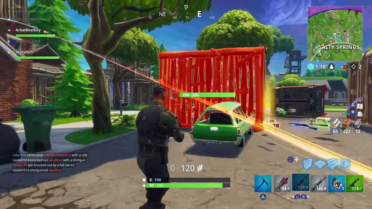 Fortnite - PUSHING OPPONENTS - YouTube