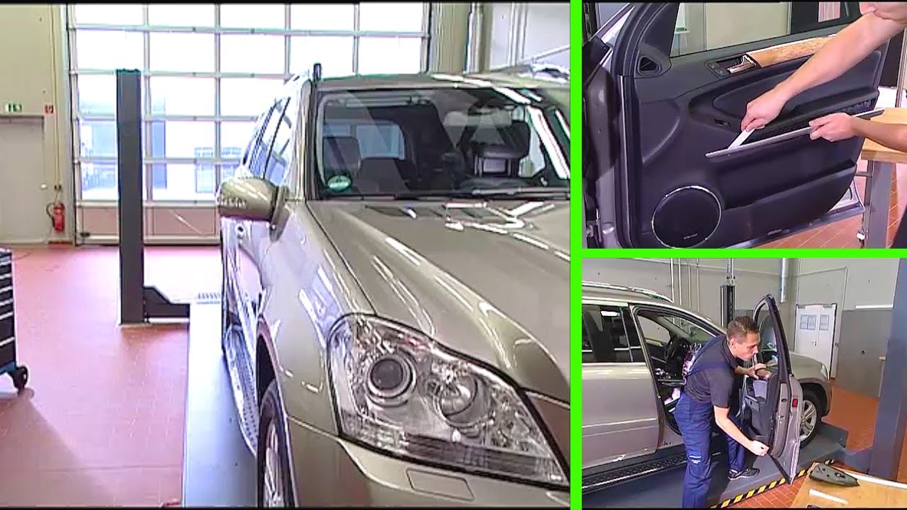 How To Easily Remove / Install The Door Panel on Mercedes-Benz GL (X164 ...