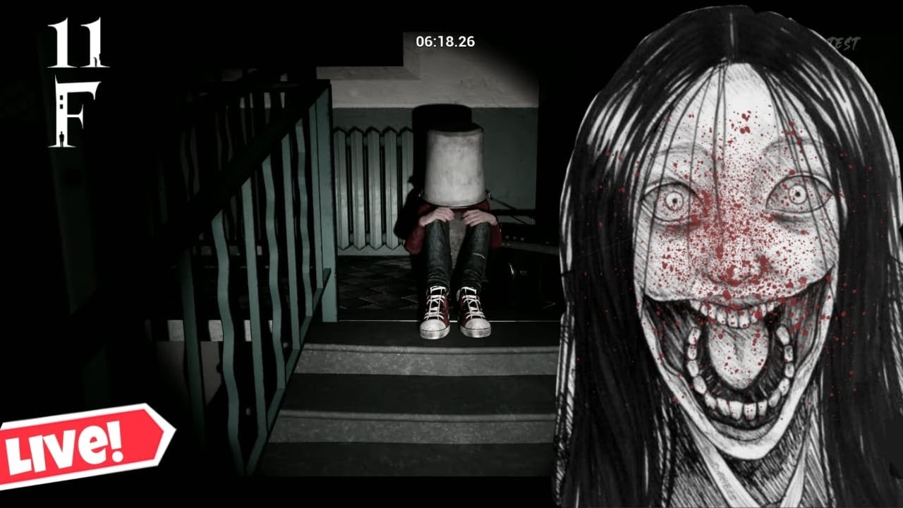 Don't Watch Alone. 11F Psychological Horror Game! Live Streaming - YouTube