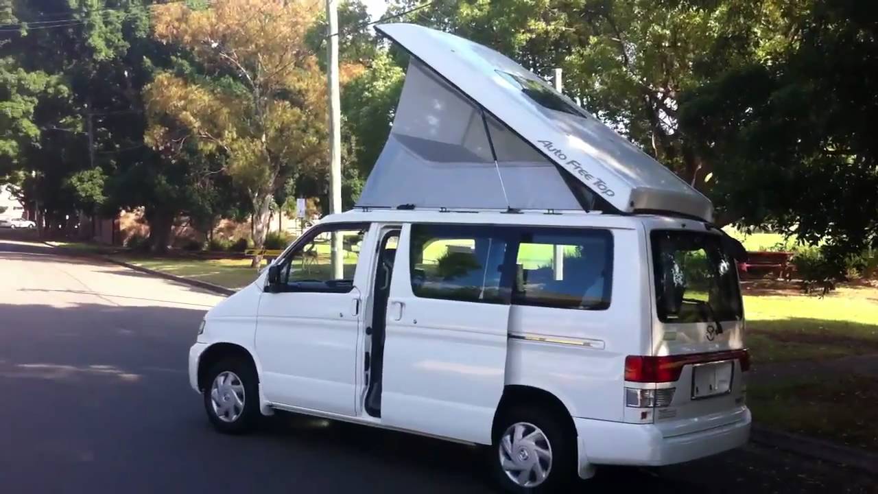 Bongo Friendee Campervan @ Edward Lee's - YouTube
