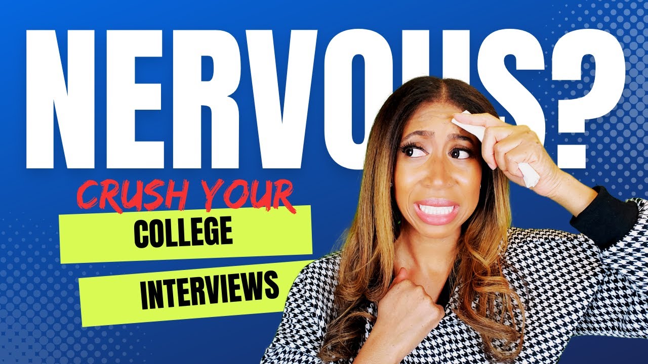 Nervous? College Interview Prep: Questions + Answers - YouTube