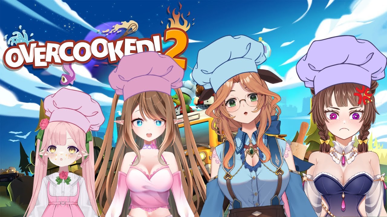 [Overcooked 2] Welcome to Hell's Kitchen - vtuber episode【Alicja Da Lontano | Globie Gen 2 ...