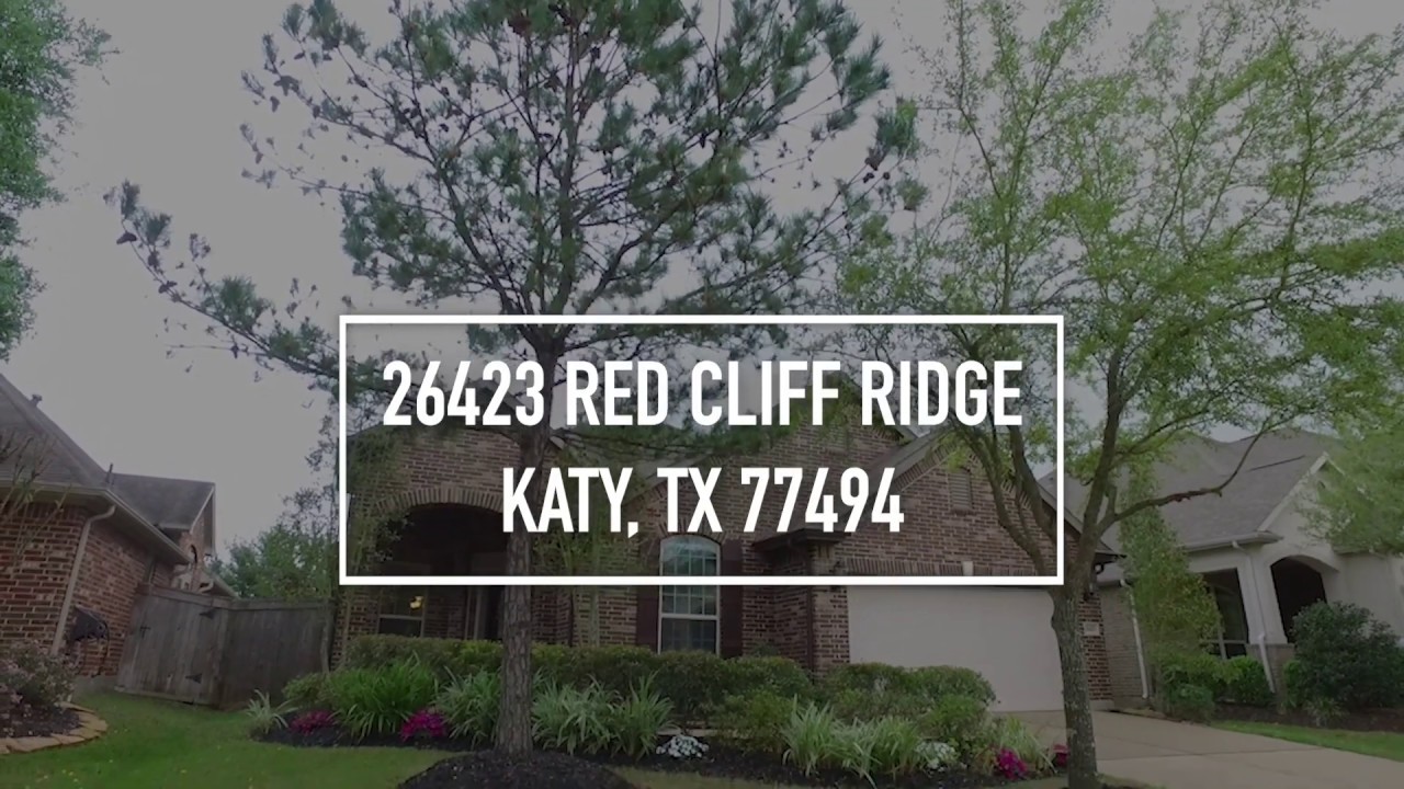 26423 Red Cliff Ridge, Katy, TX 77494 VO - YouTube