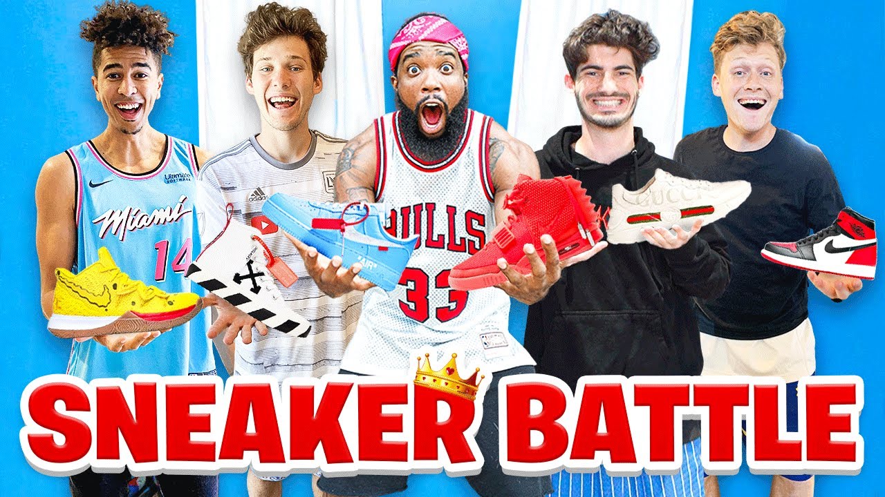 2Hype Sneaker Battle! Who Is The Sneaker King?! - YouTube