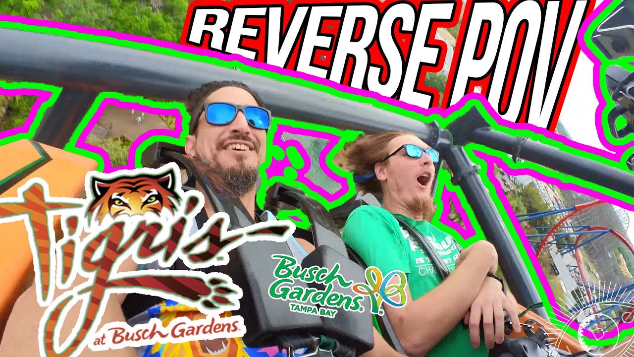BGT's NEWEST MULTI-LAUNCH Coaster | 2024 | TIGRIS | REVERSE POV | Non ...