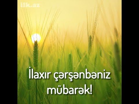 Çərşənbə Bayramınız Mübarək