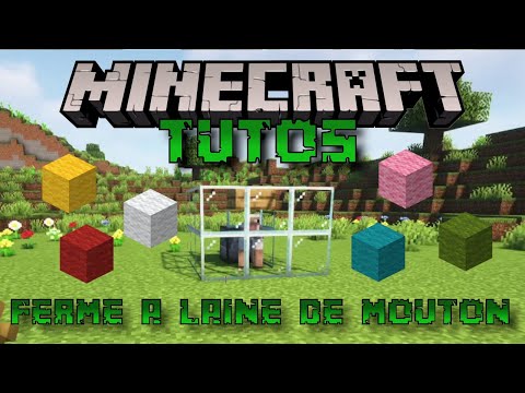 [MINECRAFT - TUTO 1.18] Ferme automatique et facile à laine de mouton ...