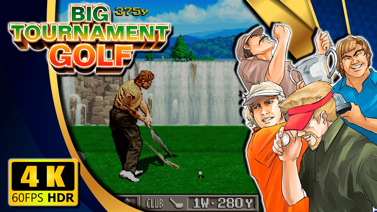 Big Tournament Golf (Neo Geo AES) 【Longplay】 - YouTube