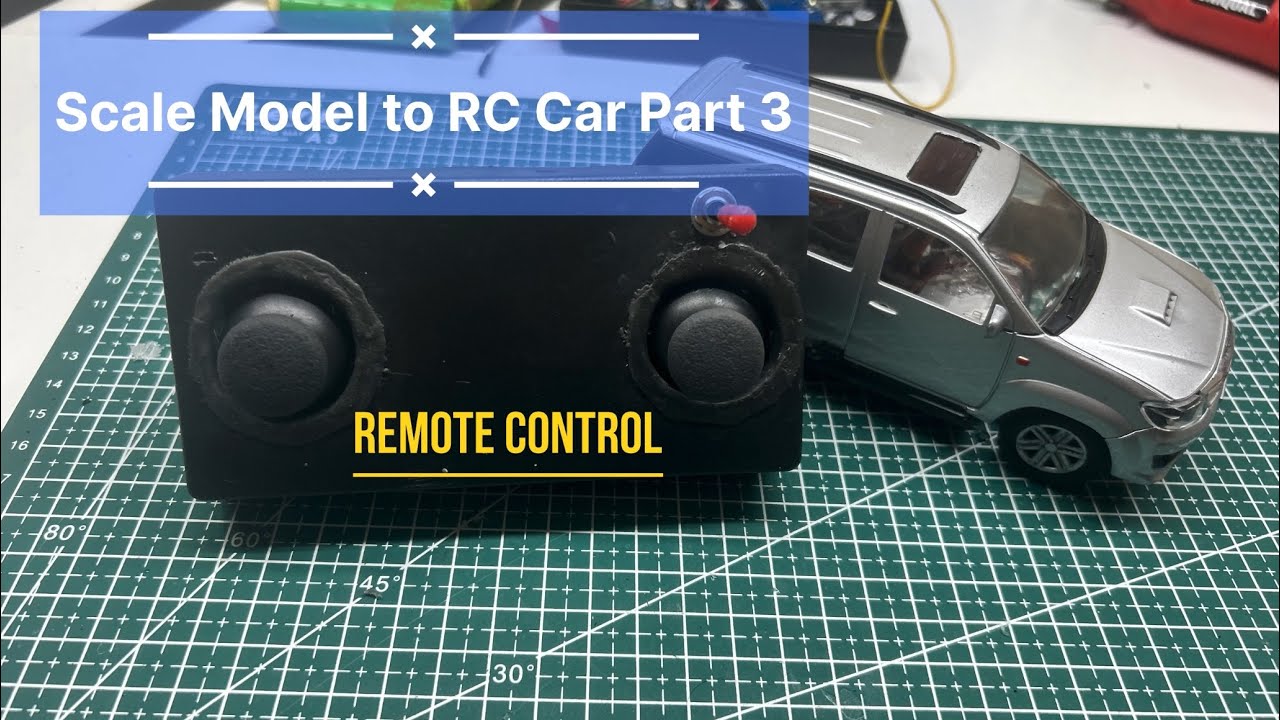 Scale Model to RC Car Part 3 | Remote Control Design - YouTube