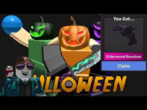MM2 Halloween Godly Elderwood Revolver Unboxing! - YouTube