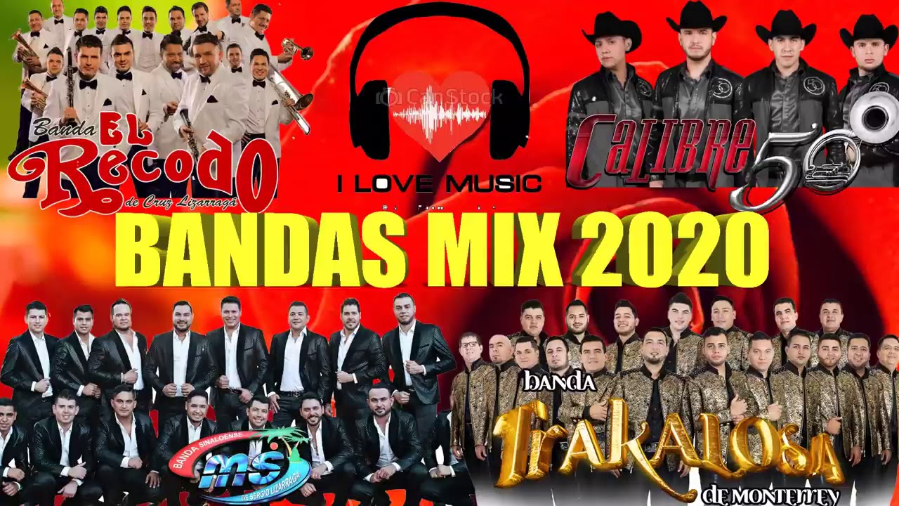 Bandas 2020 - Las Mas Sonadas Con Banda Romanticas - Banda MS, La ...