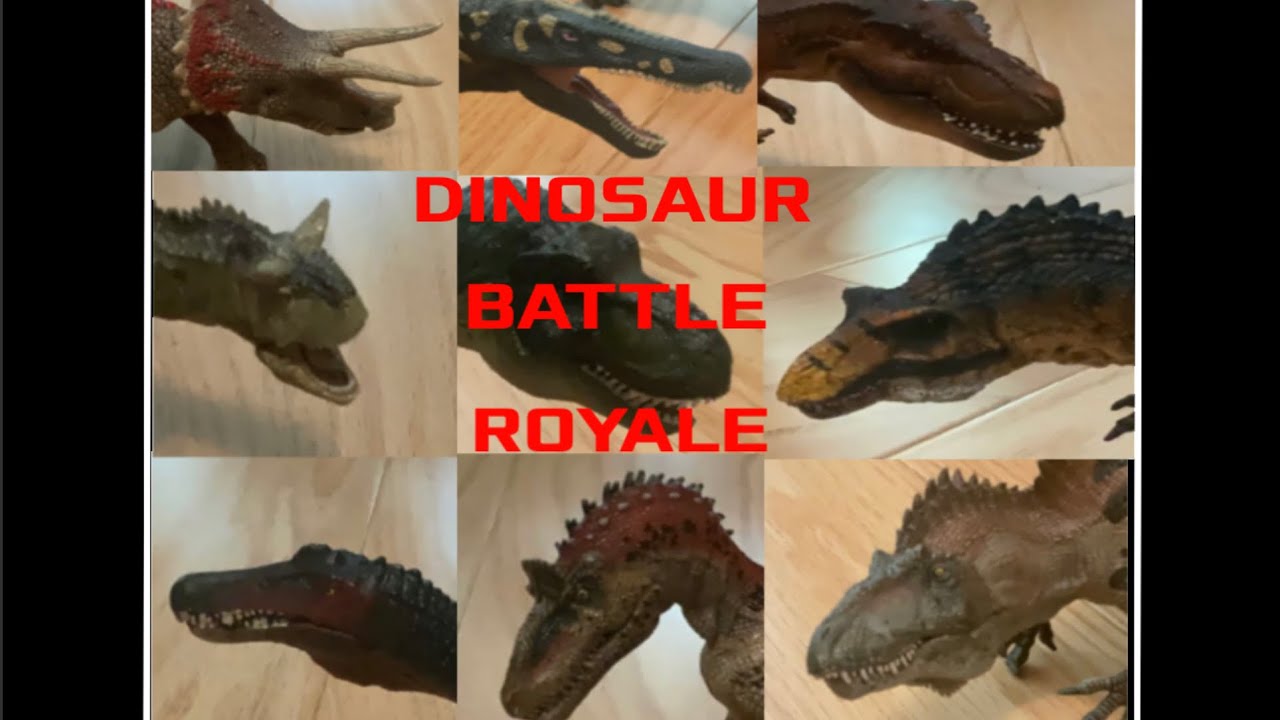 Dinosaur Battle Royale Stop Motion fight FULL VIDEO - YouTube