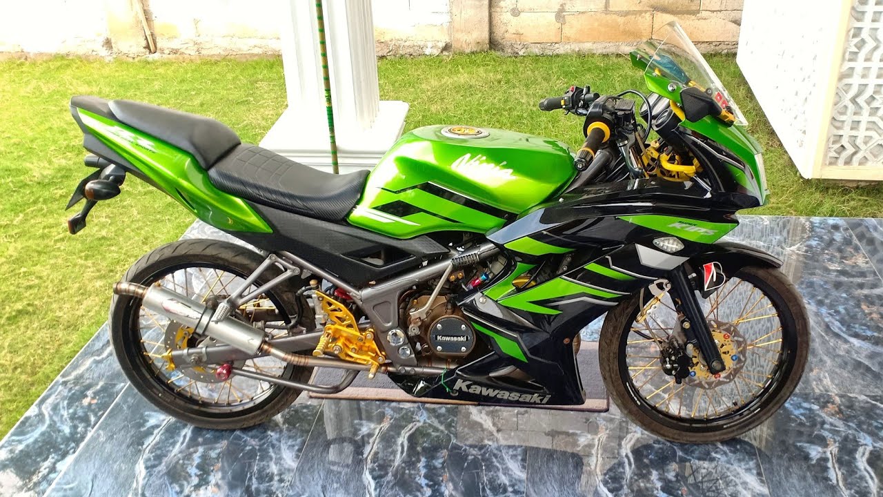 ALHAMDULILLAH MASIH TERAWAT DENGAN BAIK // NINJA RR150 MODIFIKASI ...