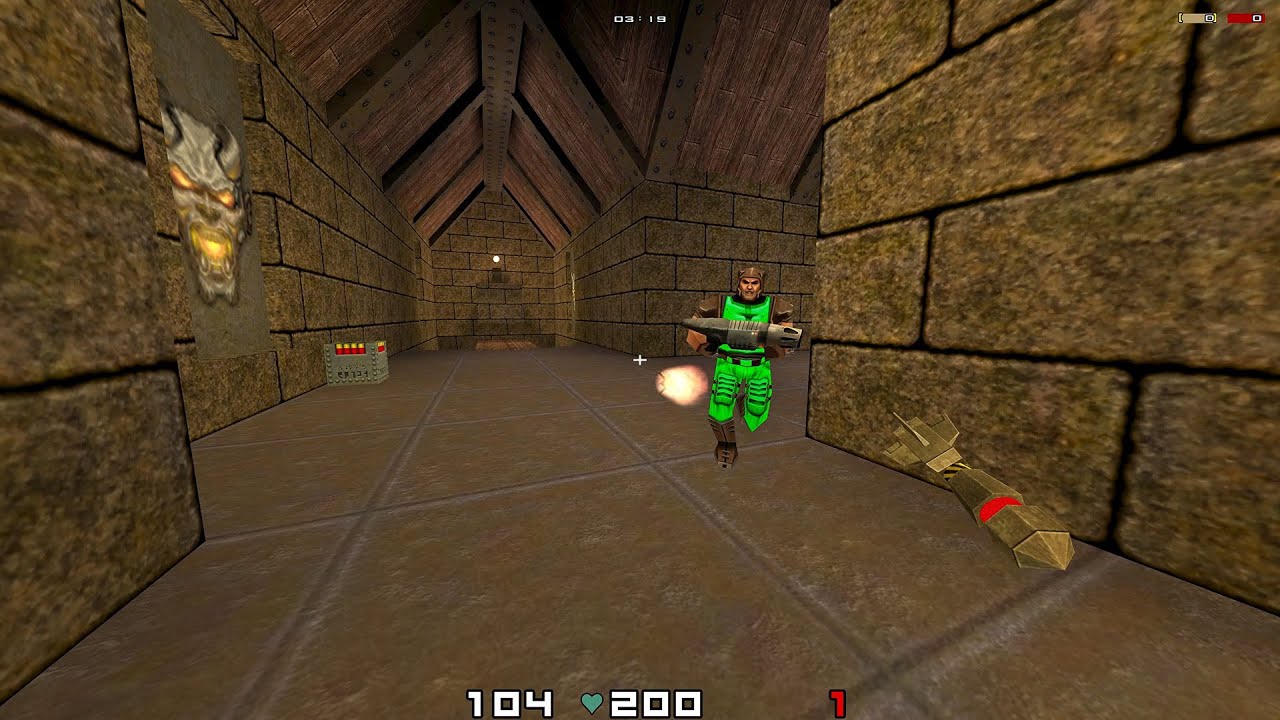 (Q1) Thresh vs. Entropy (Red Annihilation 1997, Final) – e1m2, battle ...